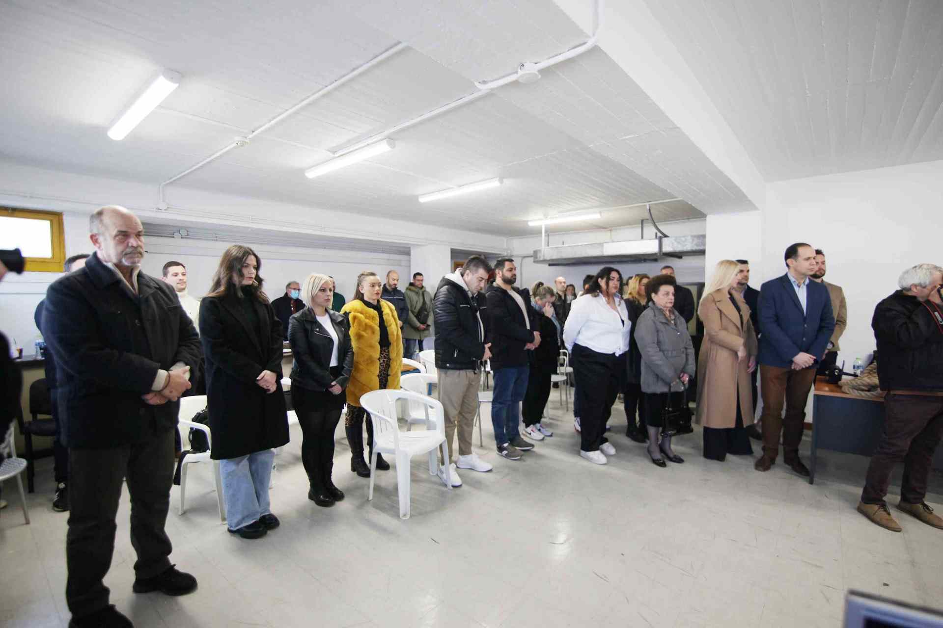 Αγιασμός των γραφείων της Ελληνικής Ομοσπονδίας Διελκυστίνδας στη Λαμία ...